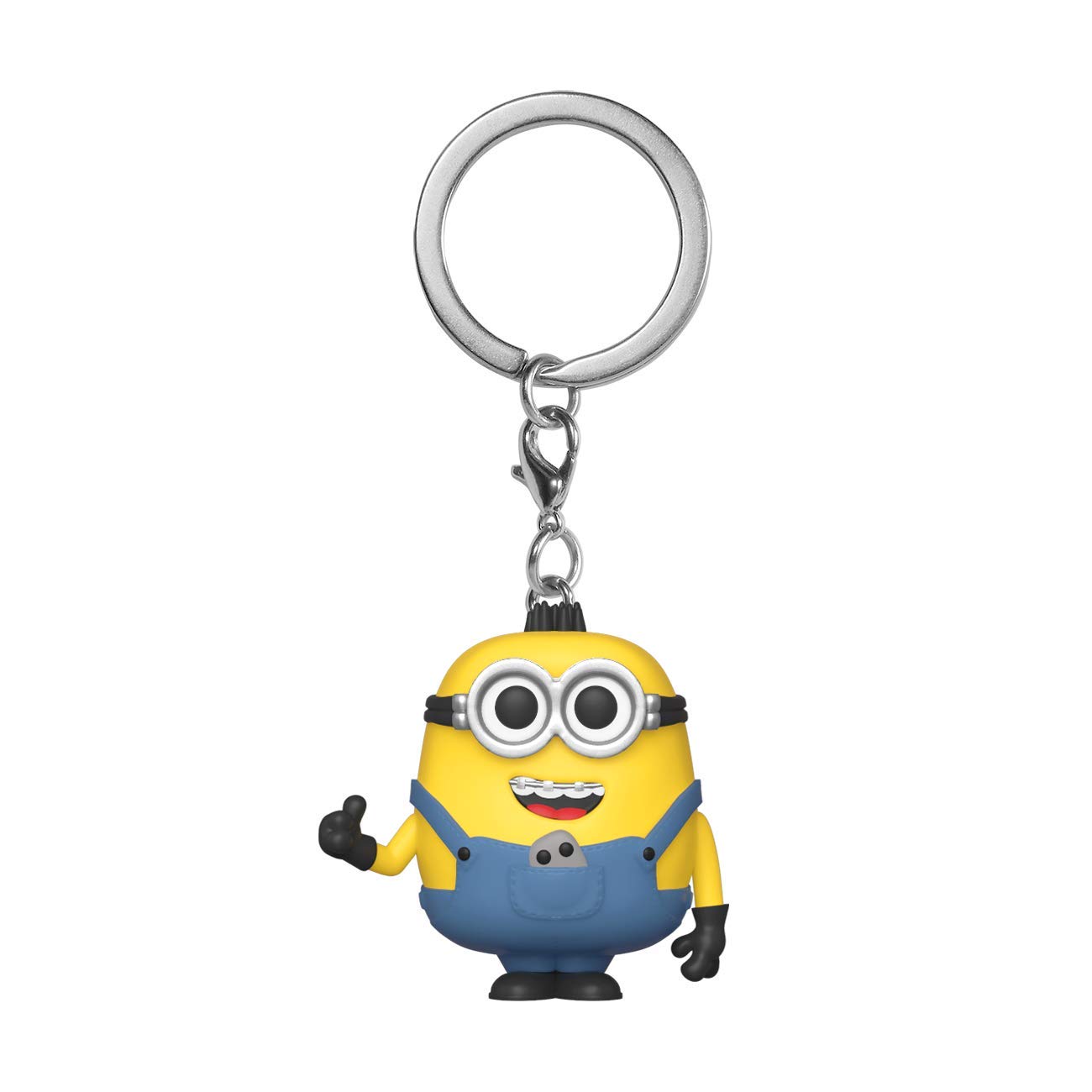 Funko Pop! Keychain: Minions: The Rise of Gru - Pet Rock Otto, Multicolor, 2 inches