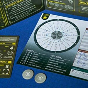 Renegade Game Studios The Search for Planet X, 1-4 Players, Ages 13+, 60-75 Minutes, Take on The Role of Astronomers, Deduction Game