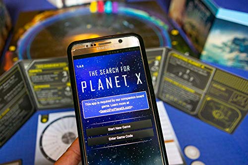 Renegade Game Studios The Search for Planet X, 1-4 Players, Ages 13+, 60-75 Minutes, Take on The Role of Astronomers, Deduction Game