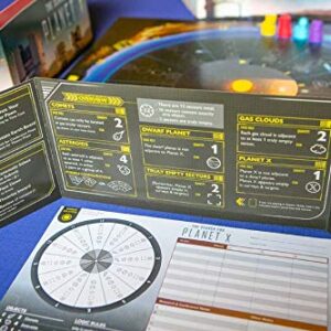 Renegade Game Studios The Search for Planet X, 1-4 Players, Ages 13+, 60-75 Minutes, Take on The Role of Astronomers, Deduction Game