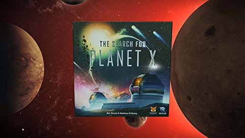 Renegade Game Studios The Search for Planet X, 1-4 Players, Ages 13+, 60-75 Minutes, Take on The Role of Astronomers, Deduction Game