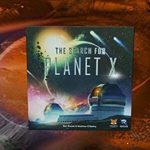 Renegade Game Studios The Search for Planet X, 1-4 Players, Ages 13+, 60-75 Minutes, Take on The Role of Astronomers, Deduction Game