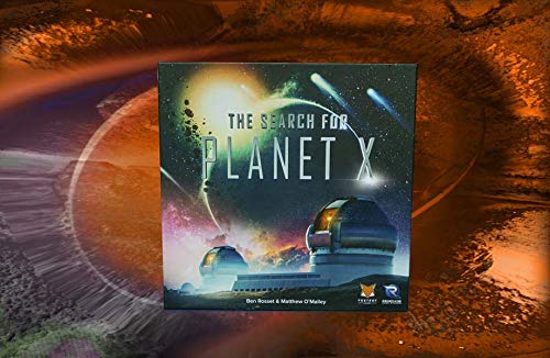 Renegade Game Studios The Search for Planet X, 1-4 Players, Ages 13+, 60-75 Minutes, Take on The Role of Astronomers, Deduction Game