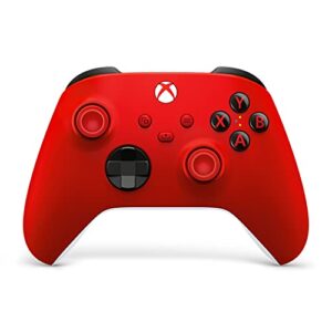 xbox core wireless gaming controller – pulse red – xbox series x|s, xbox one, windows pc, android, and ios