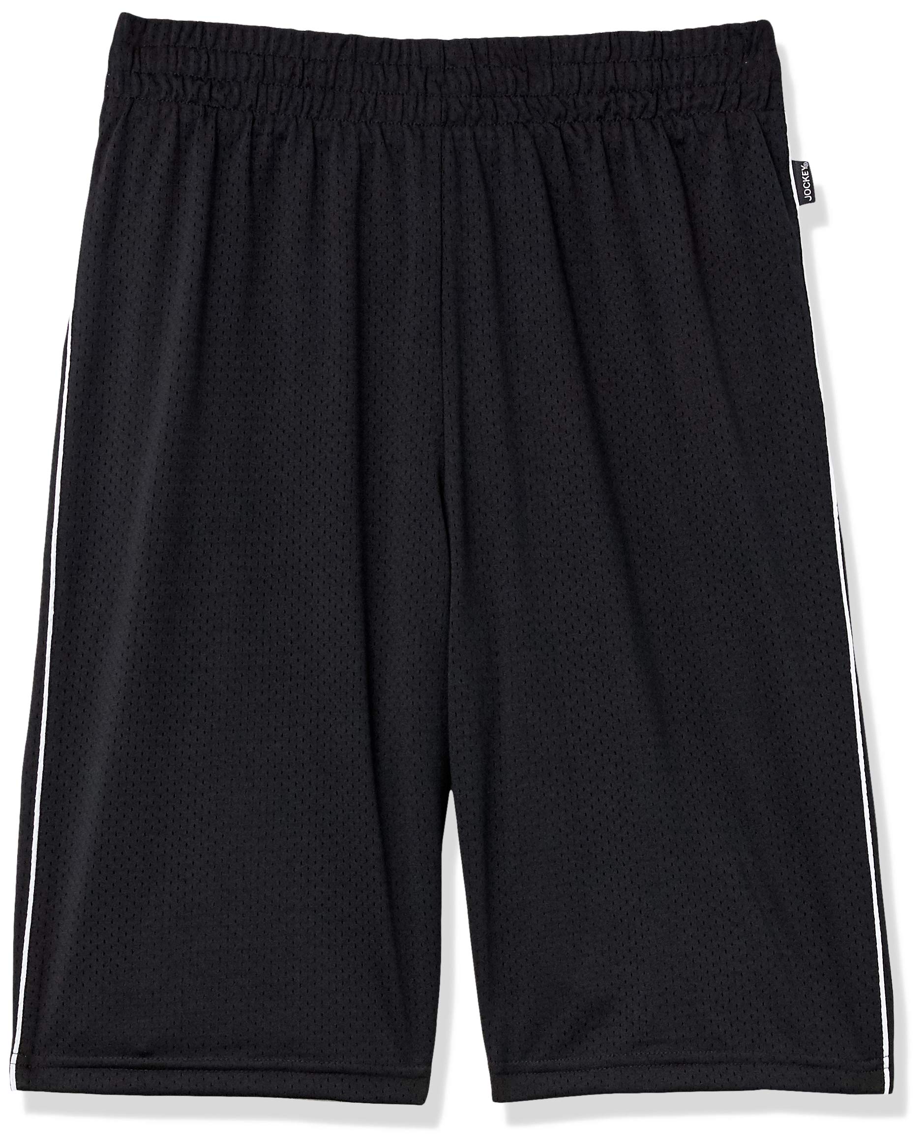 Jockey Men's Active Basketball Short, Black, Small