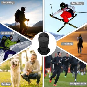 Achiou Balaclava Face Mask, Ski Mask for Men Women Football, Lightweight Sheisty Mask, Ninja Shiesty Sun Hood UV Protection