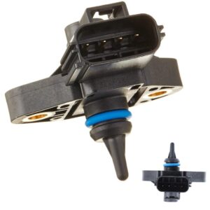 0261230093 Fuel Pressure Sensor Fuel Rail Injection Pressure Sensor, Replaces CM5229, FPS505,3F2Z9G756AC for Ford Escape Explorer F150 Focus Freestar Mustang Taurus