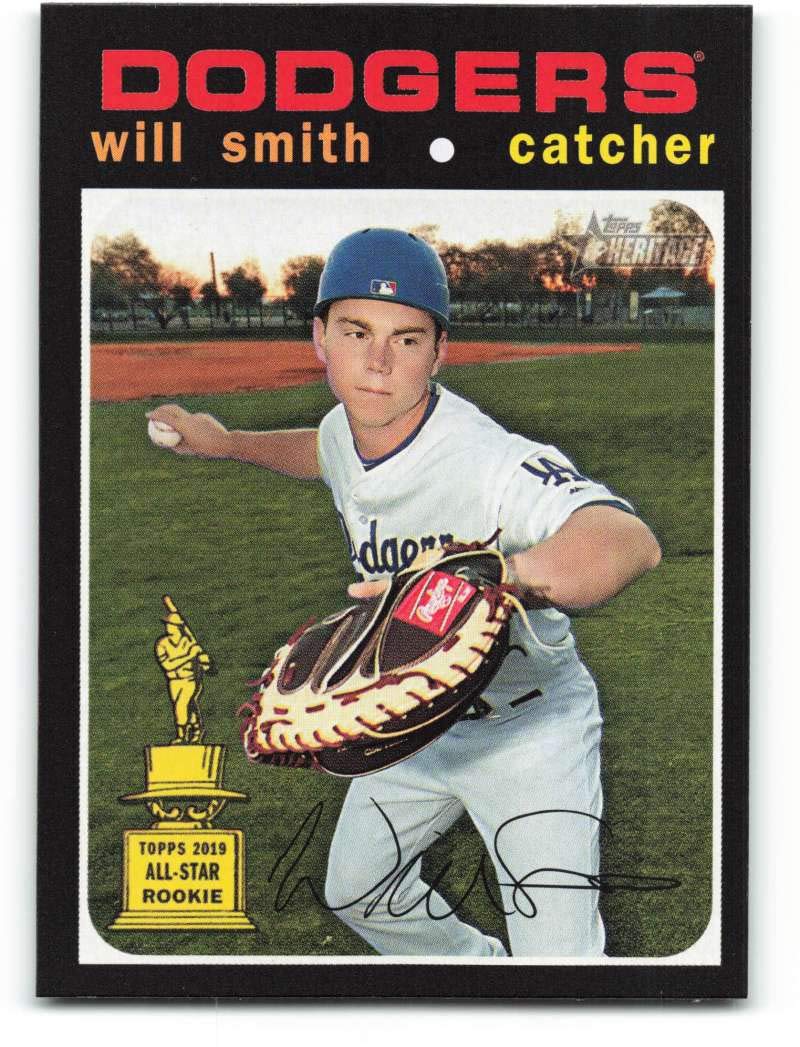 2020 Topps Heritage #285 Will Smith Los Angeles Dodgers Baseball Card