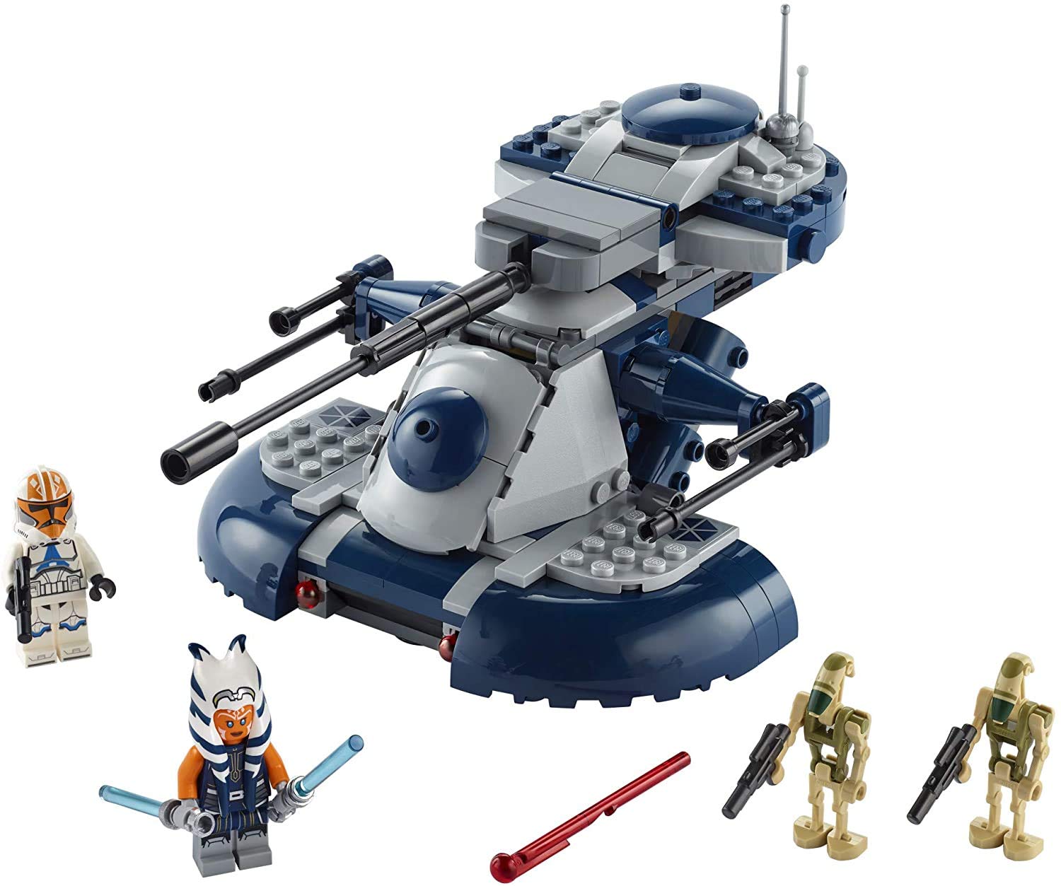 LEGO Star Wars: The Clone Wars Armored Assault Tank (AAT) 75283 Building Kit, Awesome Construction Toy for Kids with Ahsoka Tano Plus Battle Droid Action Figures (286 Pieces)