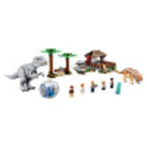 LEGO Jurassic World Indominus rex vs. Ankylosaurus 75941 Awesome Dinosaur Building Toy for Kids, Featuring Jurassic World Character Minifigures for Hours of Creative Fun (537 Pieces)