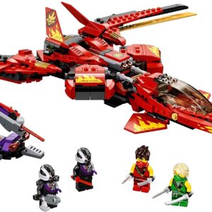 LEGO NINJAGO Legacy Kai Fighter 71704 Building Set for Kids Featuring Ninja Action Figures (513 Pieces)