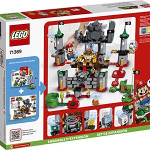 LEGO Super Mario Bowser's Castle Boss Battle Expansion Set 71369 Building Kit; Collectible Toy for Kids to Customize Their Super Mario Starter Course (71360) Playset (1,010 Pieces)