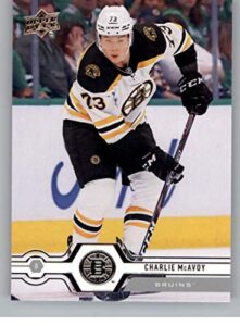 2019-20 upper deck series 2 hockey #258 charlie mcavoy boston bruins official ud trading card