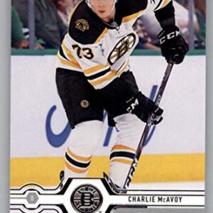 2019-20 Upper Deck Series 2 Hockey #258 Charlie McAvoy Boston Bruins Official UD Trading Card