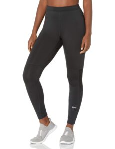 reebok running essentials speedwick leggings, black, s