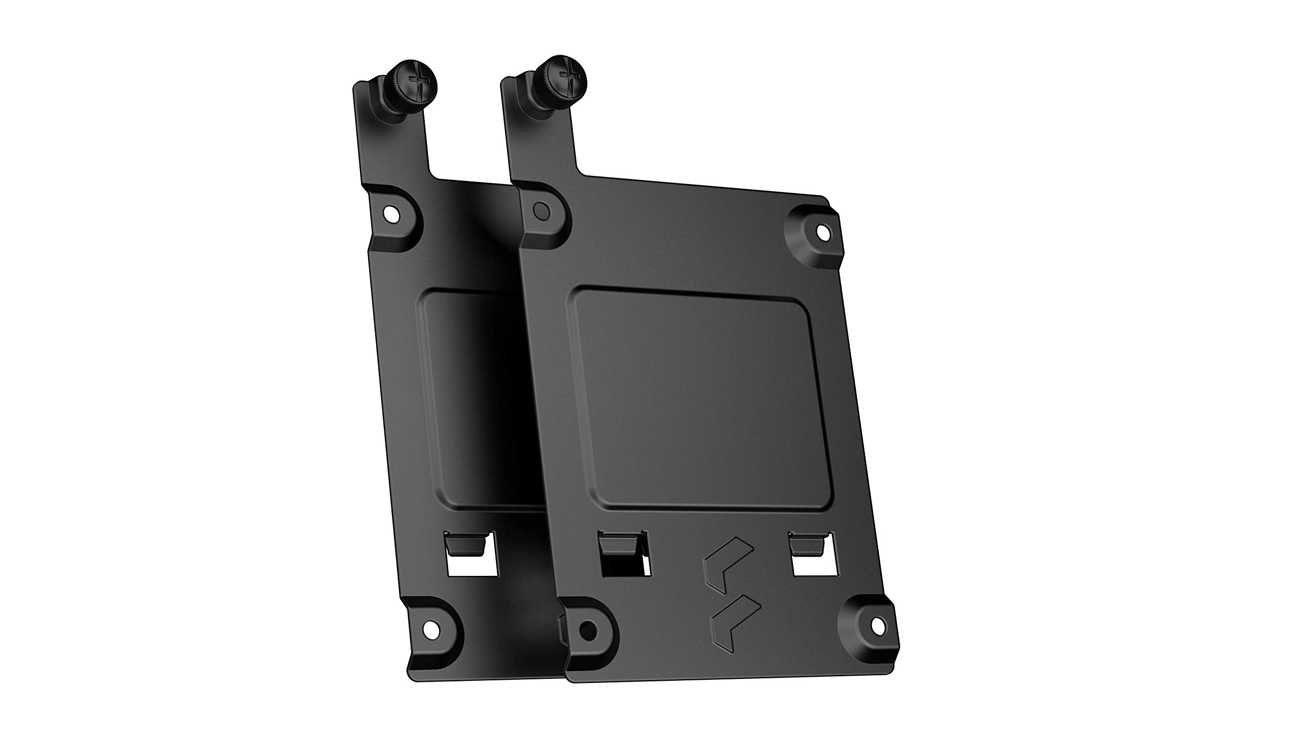 Fractal Design SSD Bracket Kit – Type B for Define 7 Series and Other Select Cases - Black (2-Pack)