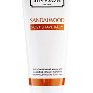 Simpsons Post Shave Balm 100ml (Sandalwood)