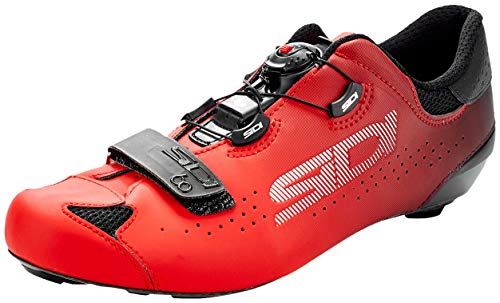 Sidi Sixty Road Shoes 43.5 Black/Red