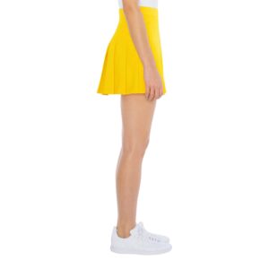 American Apparel Women's Gabardine Tennis Skirt, Gold, X-Large