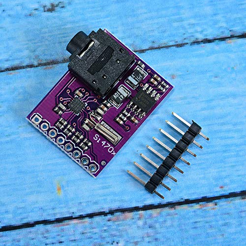 Comimark 1Pcs Breakout Board Si4703 FM RDS Tuner for AVR ARM PIC Arduino Compatible