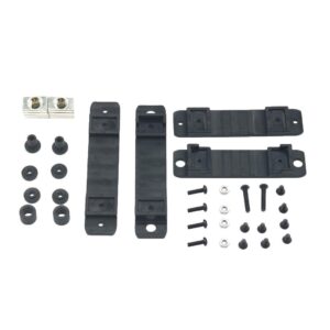 dkky 1 set of plastic magnetic stealth stealth body pillar-type housing, free of disassembly, suitable for drifting rc car trx4 t4 series car shell fixed support