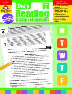 daily reading comprehension, grade 2, teacher's edition, e-book