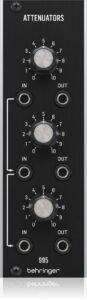 behringer 995 attenuators legendary analog attenuator module for eurorack