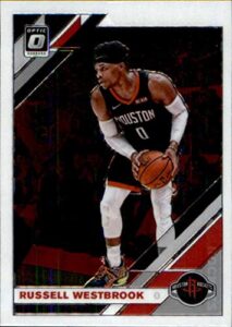 2019-20 donruss optic #58 russell westbrook houston rockets nba basketball trading card