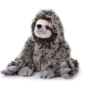 The Petting Zoo Sloth Stuffed Animal, Gifts for Kids, Wild Onez Zoo Animals, Sloth Plush Toy 20 inches