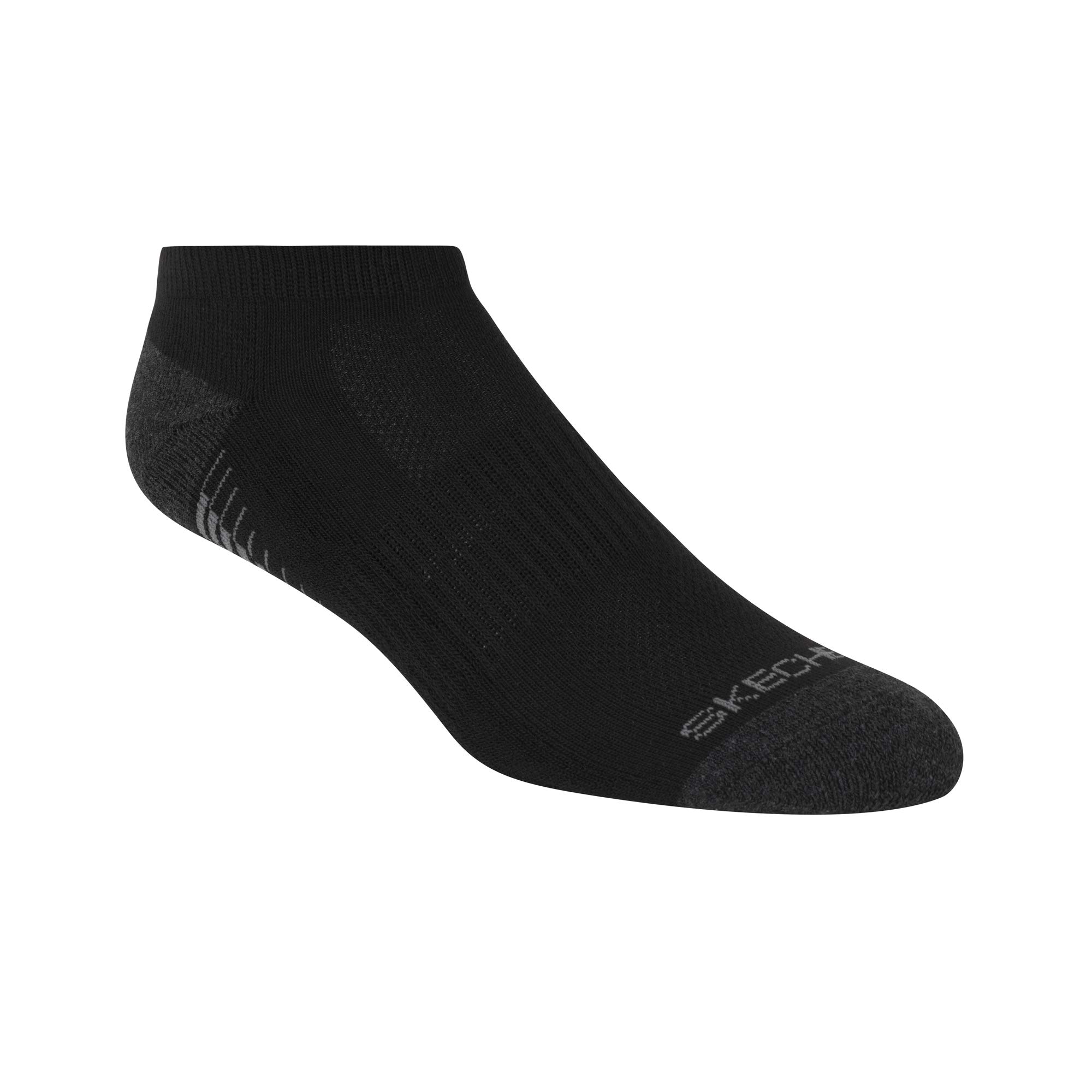 Skechers womens 6 Pack Low Cut Running Socks, Black, 9 11 US