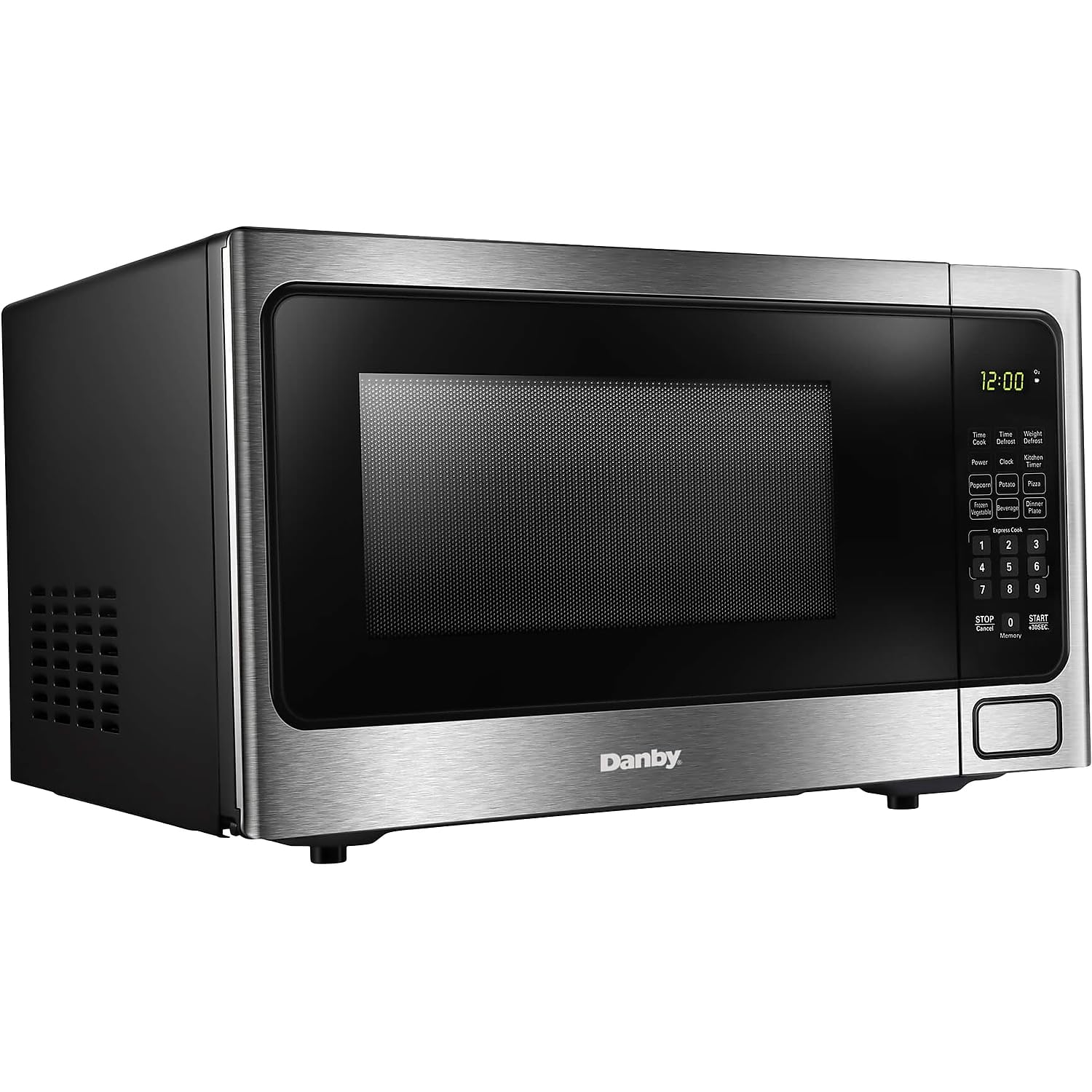 Danby DDMW1125BBS Designer Countertop Microwave, Stainless Steel