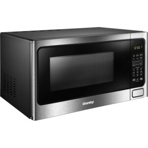 Danby DDMW1125BBS Designer Countertop Microwave, Stainless Steel