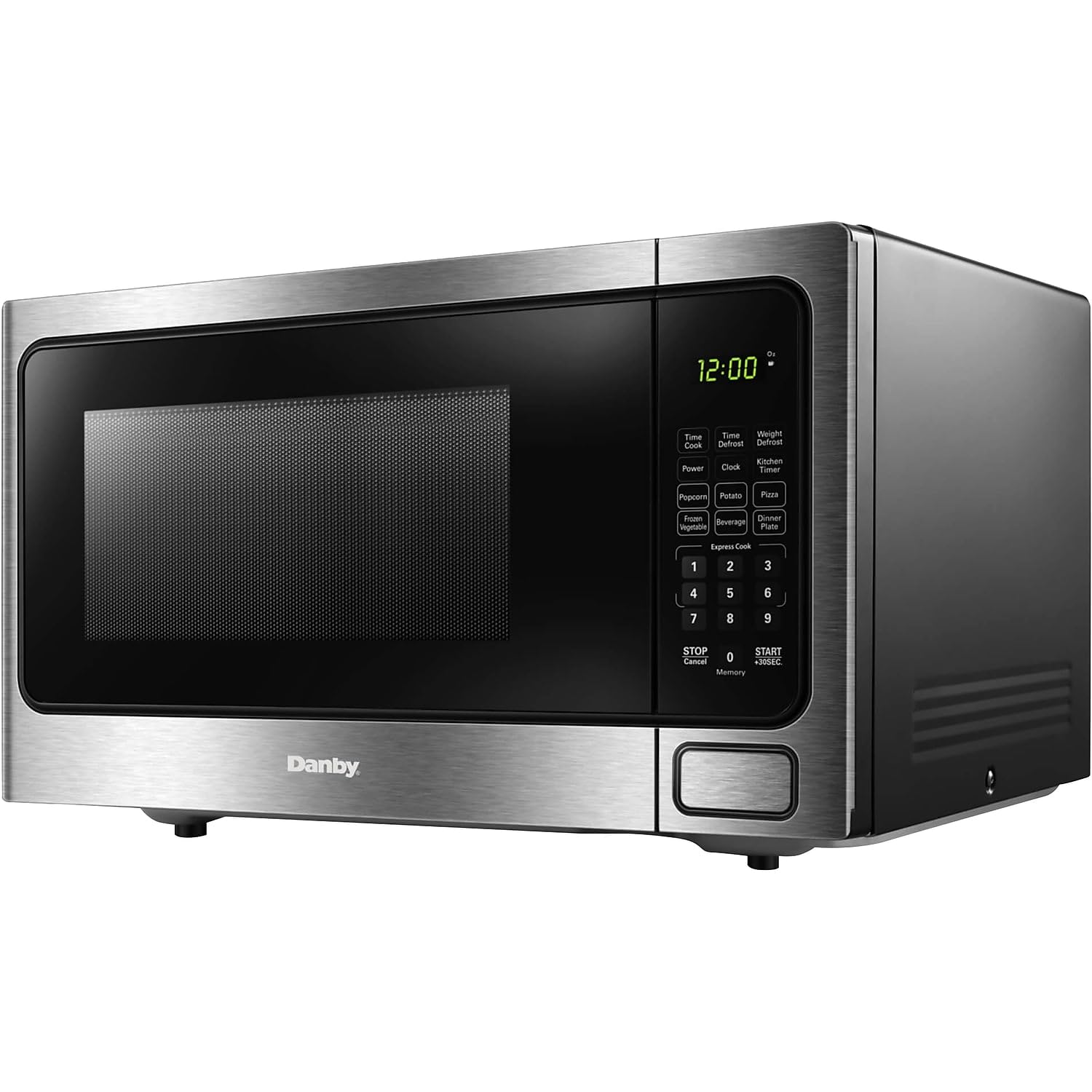 Danby DDMW1125BBS Designer Countertop Microwave, Stainless Steel