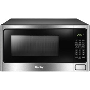 Danby DDMW1125BBS Designer Countertop Microwave, Stainless Steel