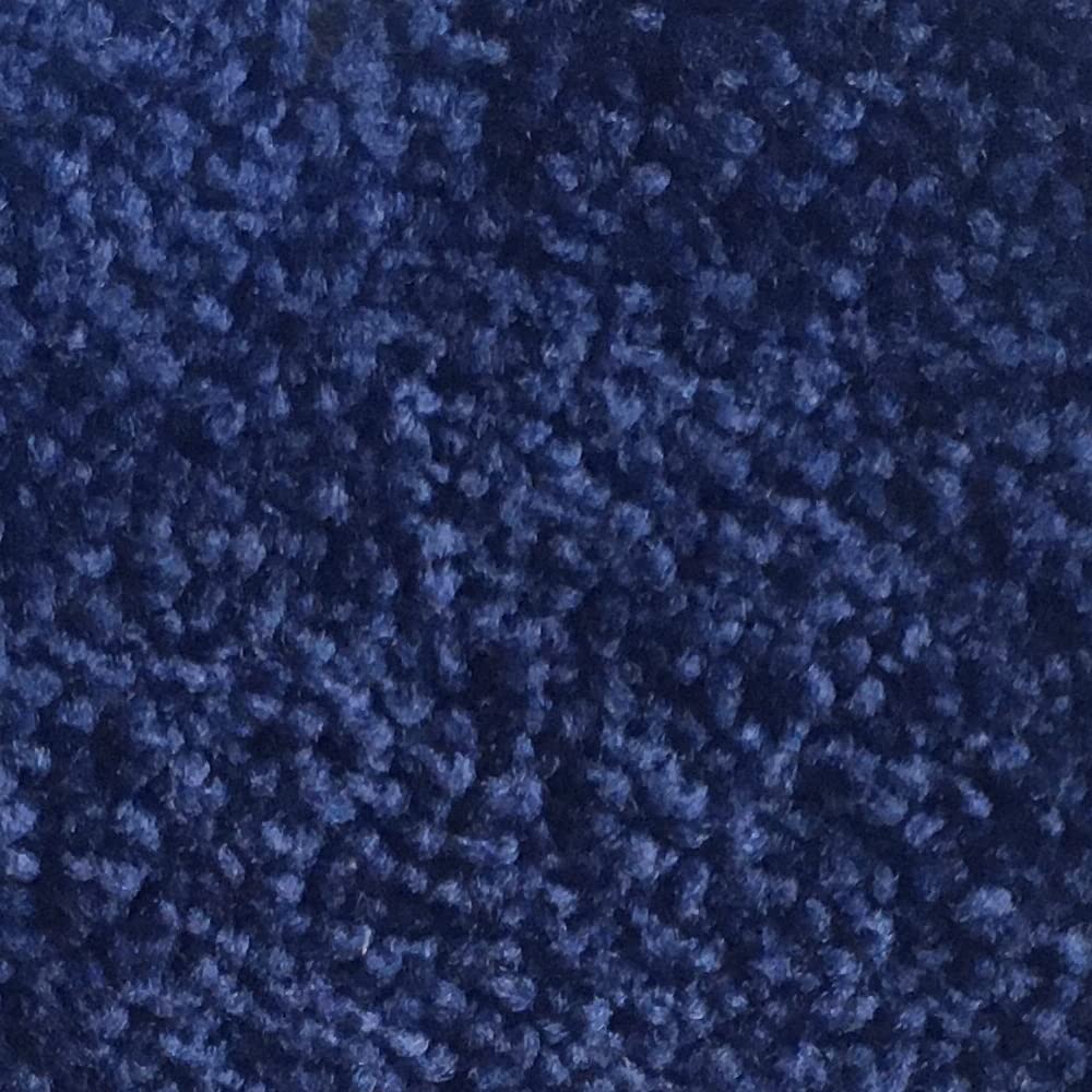 Event Carpet Aisle Runner - Quality Plush Pile Rug with Backing, Binding in Various Sizes (3 X 35 ft, Dark Blue)