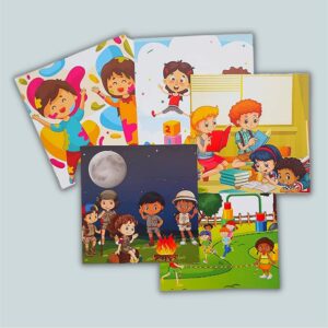 Social Emotional Learning Activity for Kids 8-12 Games for Relationship Suitable For Behavior Autism Learning Materials Card Games for Occupational Therapy ADHD Tools Social & Communication Skills