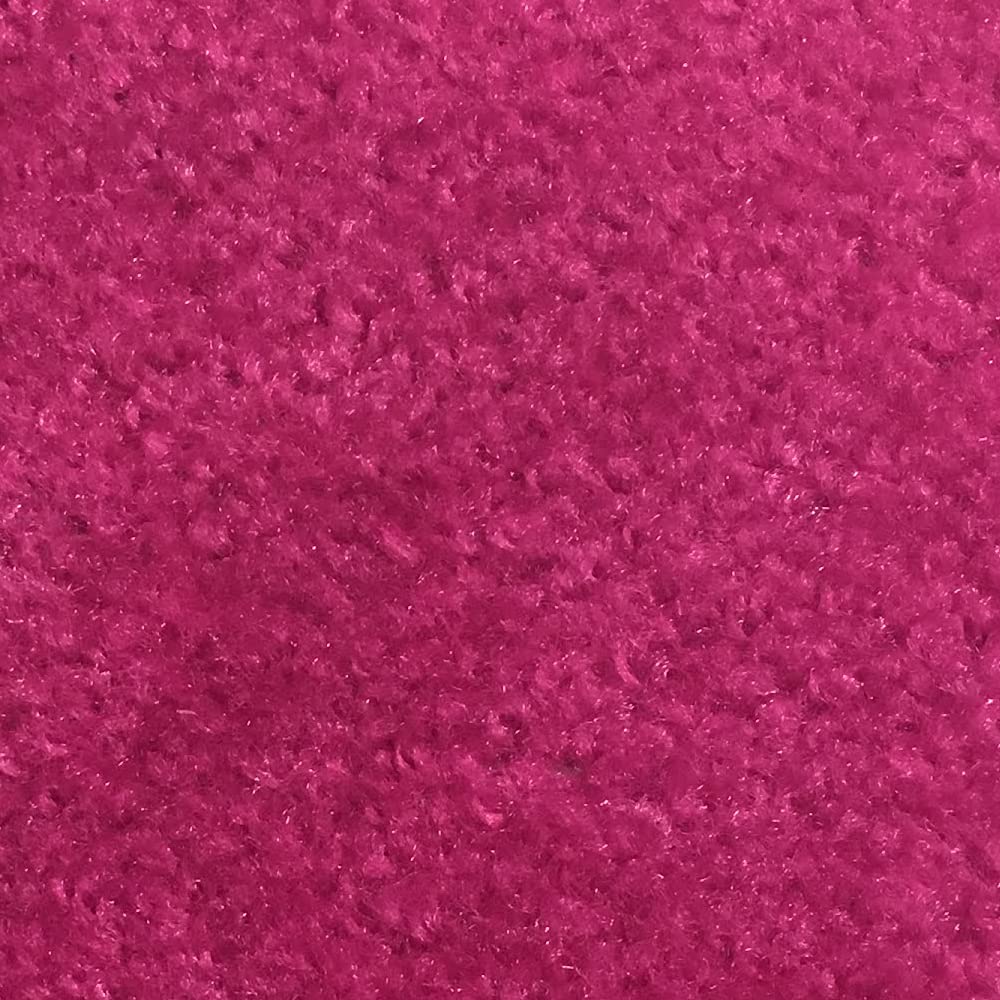 Event Carpet Aisle Runner - Quality Plush Pile Rug with Backing, Binding in Various Sizes (3 X 45 ft, Pink)