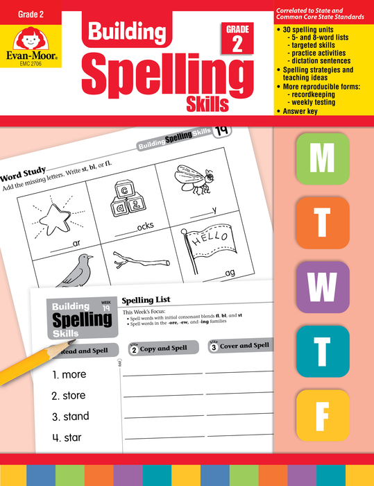 Building Spelling Skills, Grade 2 - Teacher's Edition, E-Book