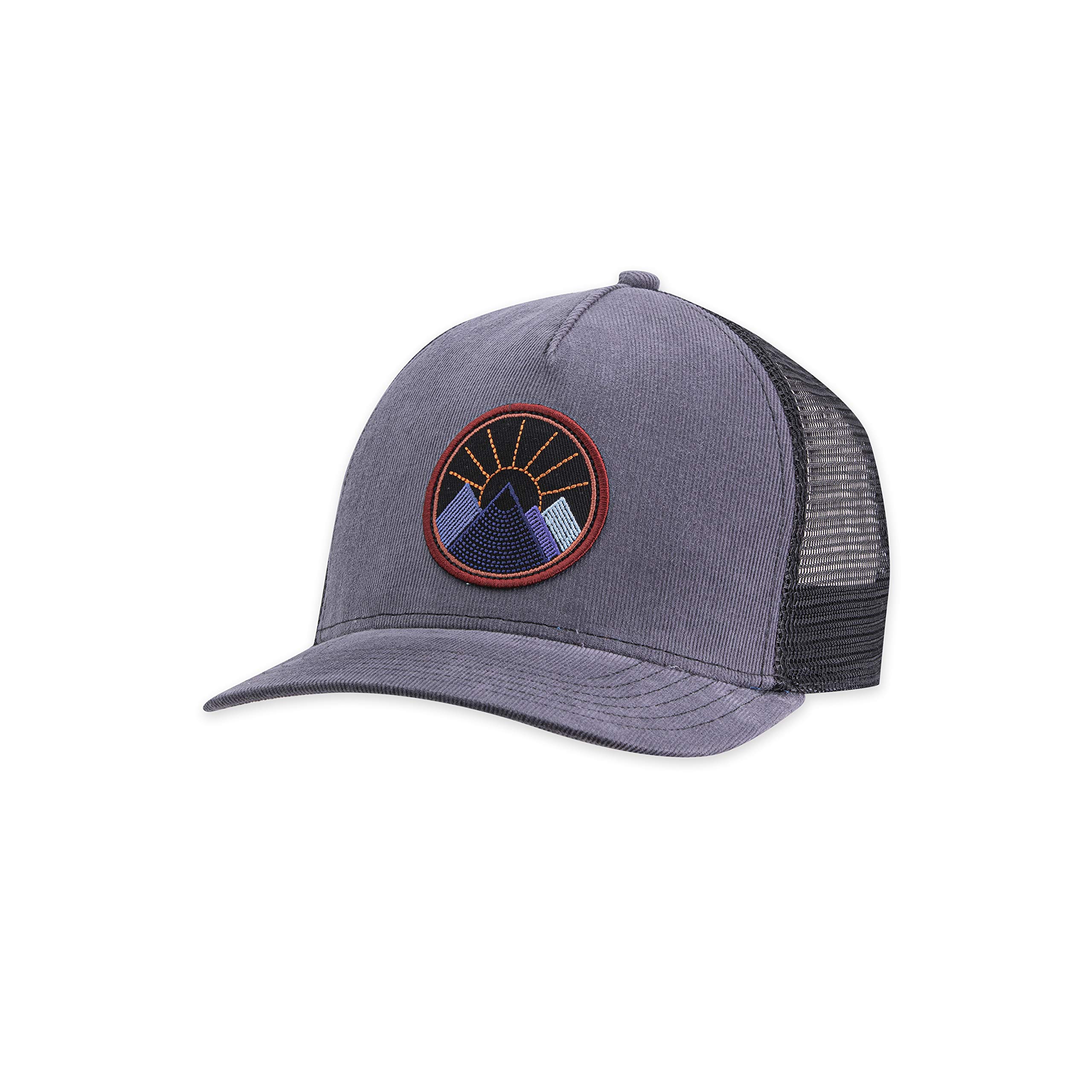 Pistil Women's Viva Trucker Hat, Graphite, One Size