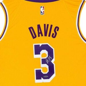 Anthony Davis Autographed Los Angeles Lakers Nike Swingman Icon Edition Jersey - Upper Deck - Autographed NBA Jerseys