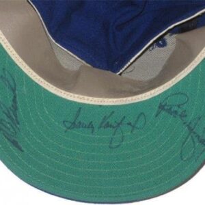 Sandy Koufax Signed Vintage autograph Dodgers Hat rick monday russell cbm COA - Autographed Hats