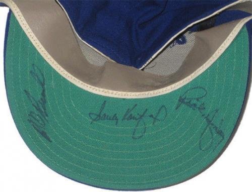 Sandy Koufax Signed Vintage autograph Dodgers Hat rick monday russell cbm COA - Autographed Hats