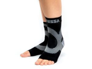 compressa ankle & foot compression socks authentic - helps relieve plantar fasciitis & helps reduce swelling - all day comfort socks for joint stability