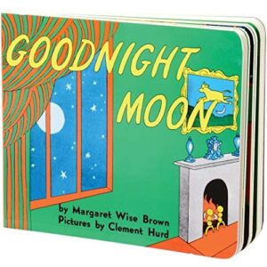 Constructive Playthings 20 pc. Puppet and Props Set for "Goodnight Moon" with The 30 Page Board Book for Ages 2 Years and Up