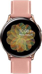 samsung galaxy watch active2 (40mm), gold (stainless steel - lte unlocked) - sm-r835usdaxar (renewed)