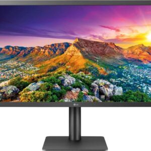 LG 24MD4KL-B 24-inch Ultrafine 4K UHD IPS LED Monitor with Built-in Speakers, 3840x2160 (Renewed)