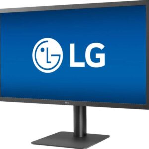 LG 24MD4KL-B 24-inch Ultrafine 4K UHD IPS LED Monitor with Built-in Speakers, 3840x2160 (Renewed)