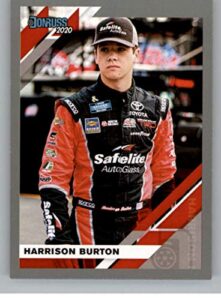 2020 donruss racing silver #77 harrison burton safelite auto glass/kyle busch motorsports/toyota official nascar trading card made by panini america