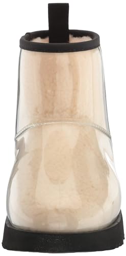 UGG Classic Clear Mini Boot, Natural / Black, Size 9