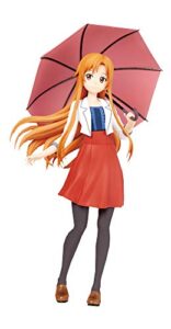 taito 7" sword art online alicization: asuna yuuki action figure (casual clothes version)